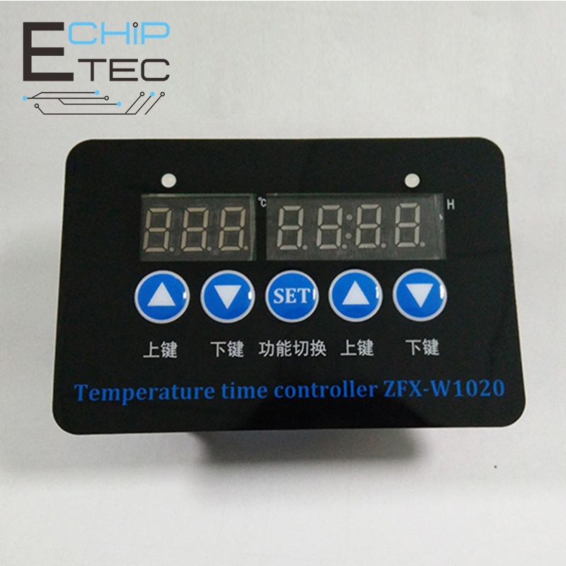 ZFX-W1020 Temperature Time Controller Digital Microcomputer Thermostat Switch with Time Control ...