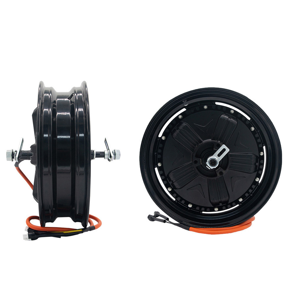 Factory customized 13inch 1000W 2000W 3000W 48/60/72V BLDC wheel hub ...