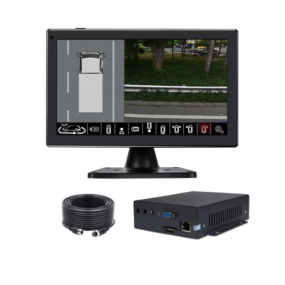 3D HD 360 degree Camera System vehicle with AI algorithm parking truck ...