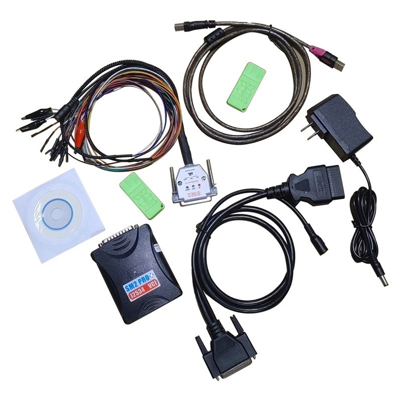 ☪SM2 PRO J2534 VCI ECU Master OBD2 Read&Write 67IN1 SM2 Pro+ PCM EEPROM ...