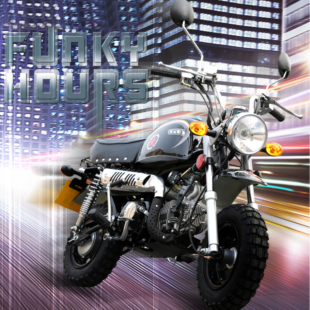 Monkey Mini Motorcycle Retro Mini Off Road Adult Four Stroke Gasoline ...