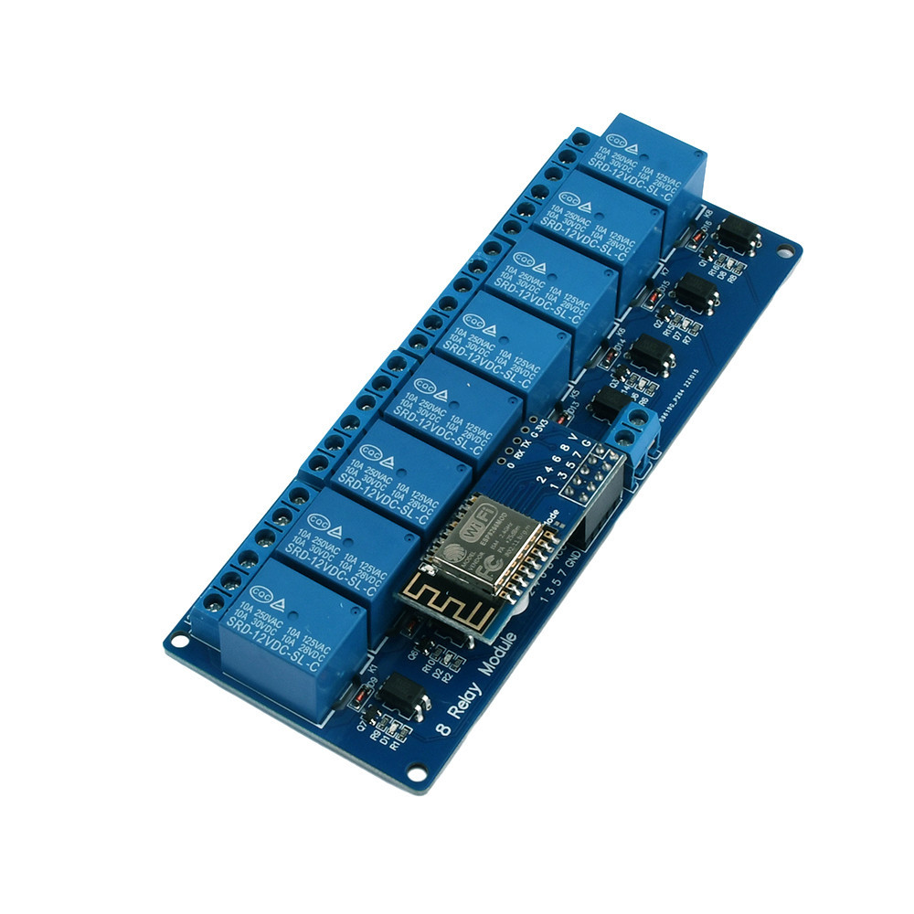 DC 5V 12V 4/8 Channel Relay Module High Low-Level Trigger with ...
