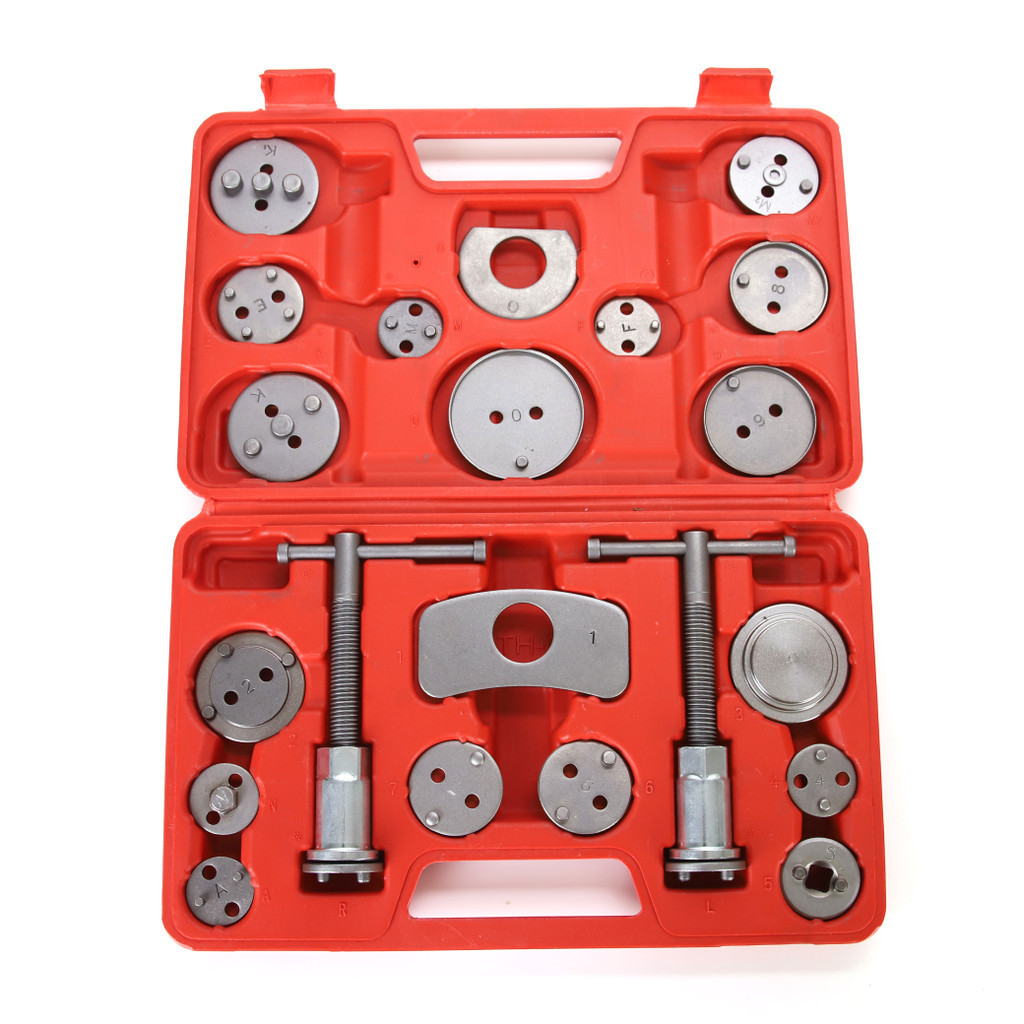 Genuine22pc Heavy Duty Disc Brake Caliper Tool Kit Car Brake Piston ...
