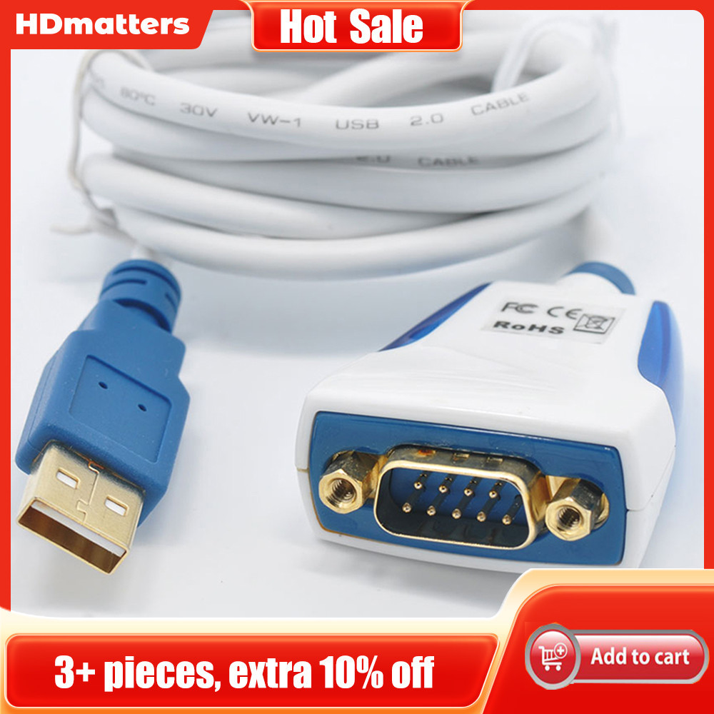 FTDI USB A to RS232 DB9 Male Cable Serial COM Port Adapter FTDI FT232R ...