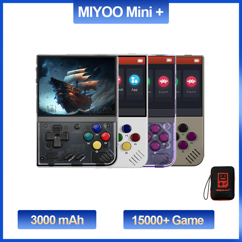MIYOO Mini Plus Retro Handheld Game Console Portable V2 Mini+ IPS ...