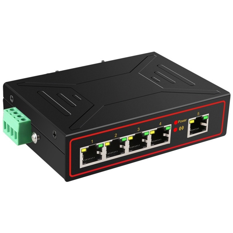 2024 New 5 Ports Desktop 1000 Mbps Switch 1000M Fast RJ45 Ethernet ...