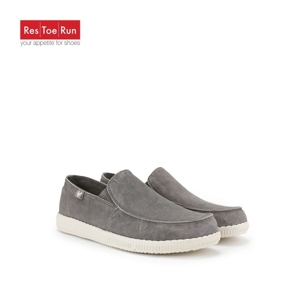 Walk In Pitas WP150 Slip On Washed Gris Mens Shoes | Shopee Philippines