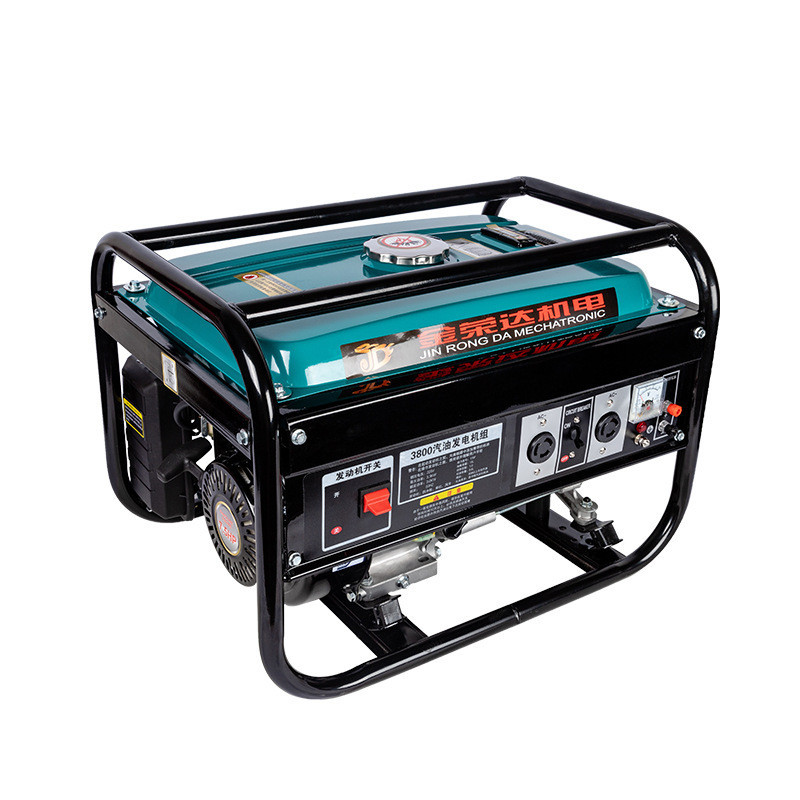 220V Small Generator Low Noise Gasoline Generator 3kW Construction Site ...