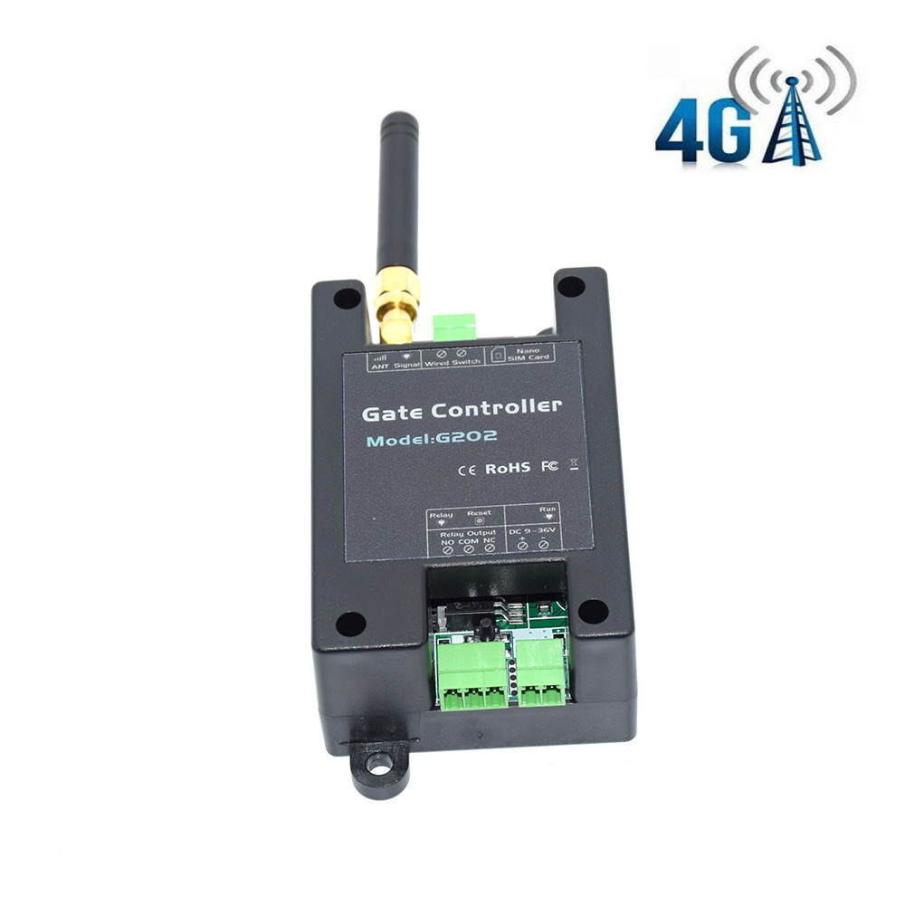~GSM 4G Remote Controller G202 Single Relay Switch For Sliding Swing ...