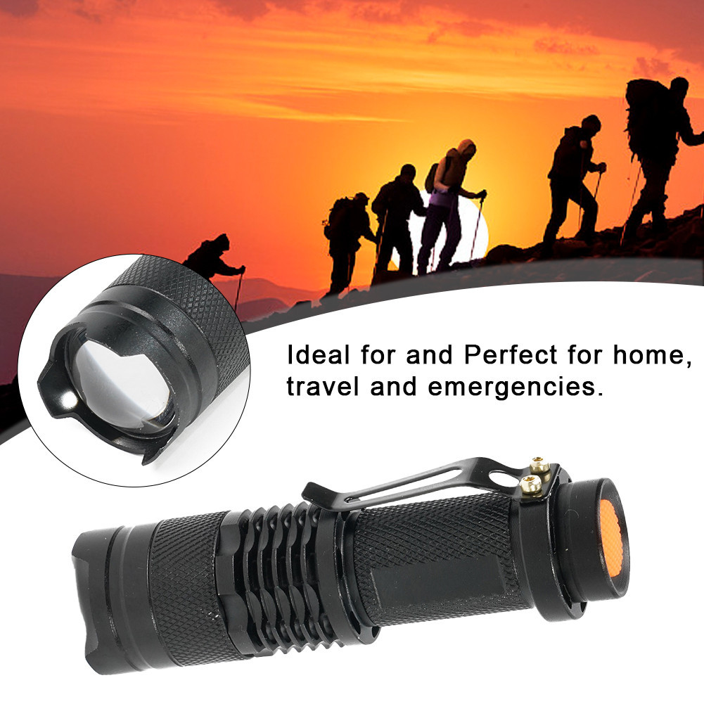 유Portable Mini Handheld Powerful LED Tactical Pocket Flashlight Bright ...
