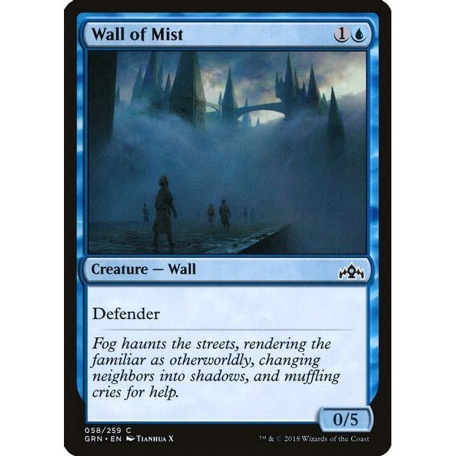 Wall of Mist - Magic The Gathering (MTG) | Shopee Philippines