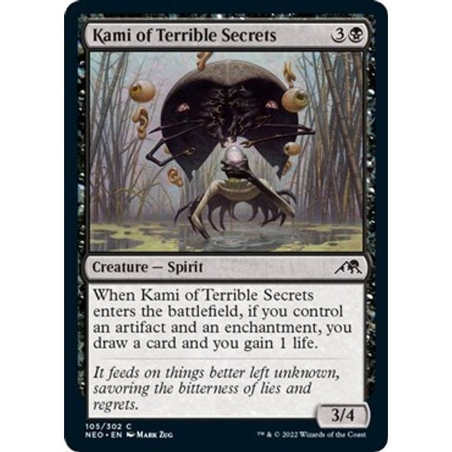 Kami of Terrible Secrets - Magic The Gathering (MTG) | Shopee Philippines