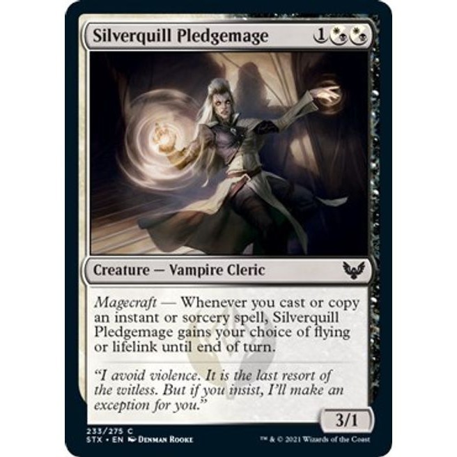 Silverquill Pledgemage - Magic The Gathering (MTG) | Shopee Philippines
