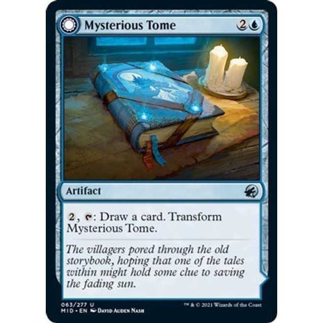 Mysterious Tome // Chilling Chronicle - Magic The Gathering (MTG ...