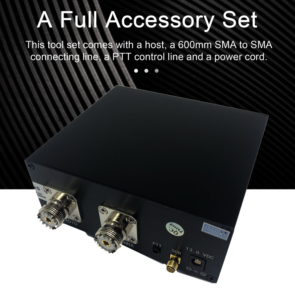 웃160mhz 100w Sdr Transceivers Aluminium Alloy Portable Radio Switch
