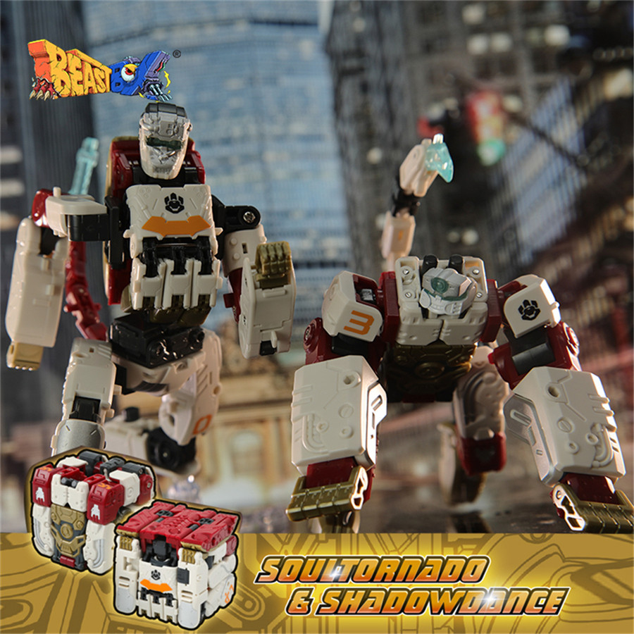 BeastBox Deformation Robots Transformation Animal Toy Cube Model Soul ...