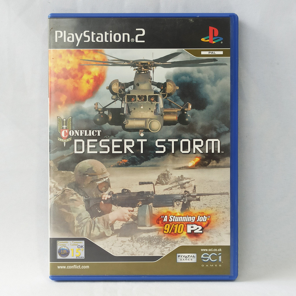 Conflict Desert Storm PS2 PlayStation 2 Video Game - PAL REGION ONLY ...