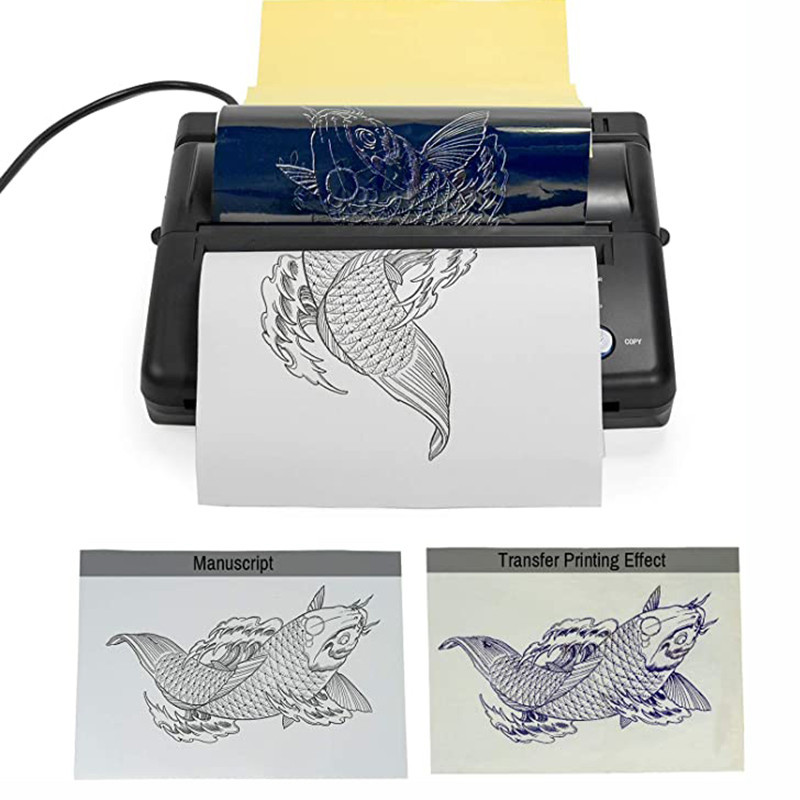 ⚖Thermal Tattoo Transfer Machine Tattoo Photos Drawing Copier Printer ...