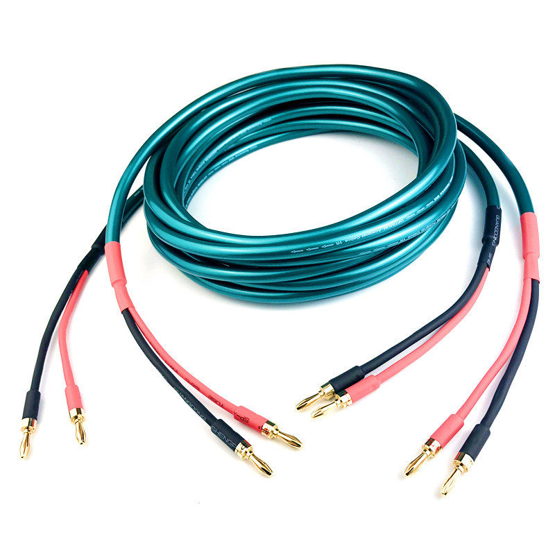☇Ortofon 8N OCC Single Crystal Copper HiFi Audio Speaker Cable with Y ... ☇Ortofon 8N OCC Single Crystal Copper HiFi Audio Speaker Cable with Y ...