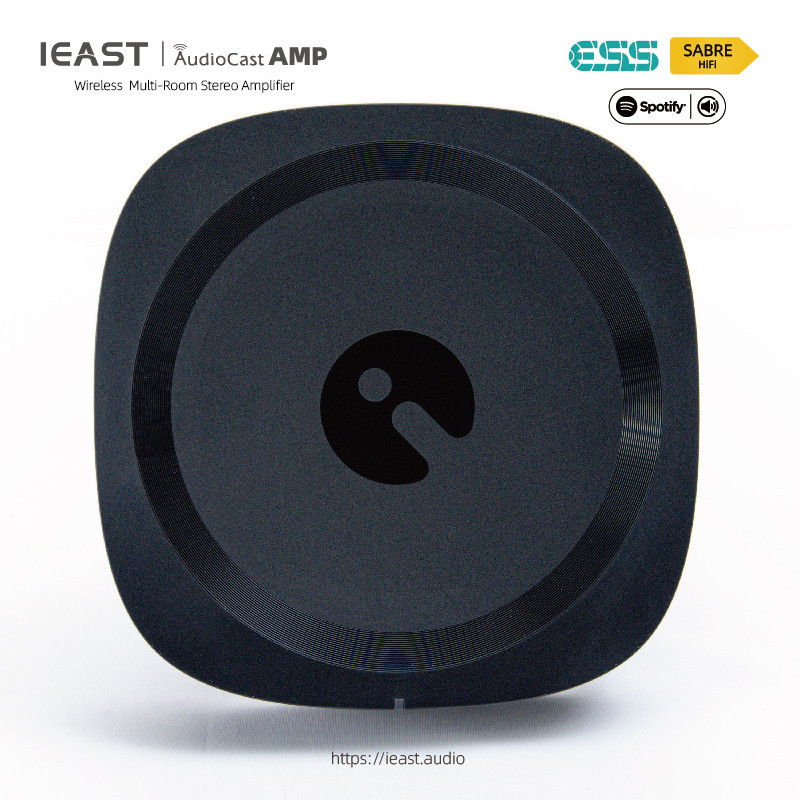 Ieast Audiocast amp80 wireless WiFi & Bluetooth 5 amplifier audio receiver lossless multi room ...