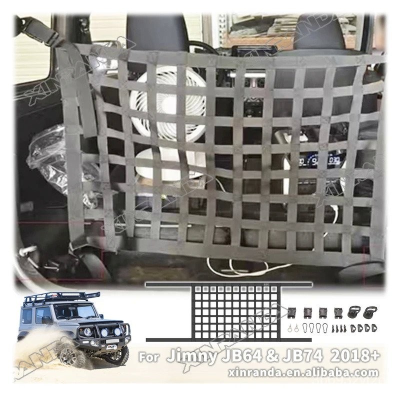 Jimny Accessories Trunk Luggage Net For Suzuki JImny JB74 JB74W JB64 JB64W 2018 2019 2020 2021 ...