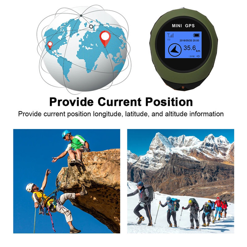 ☮Mini GPS Navigation Receiver Tracker Portable Handheld Location GPS ...