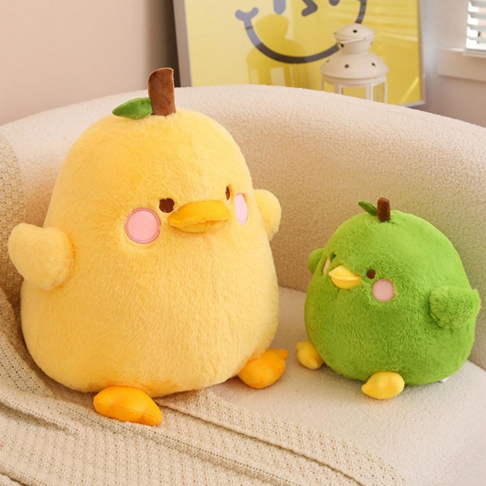 Pear Duck Doll 2-in-1 Plush Toy Soft Stuffed Animal Sofa Cushion Cute ...