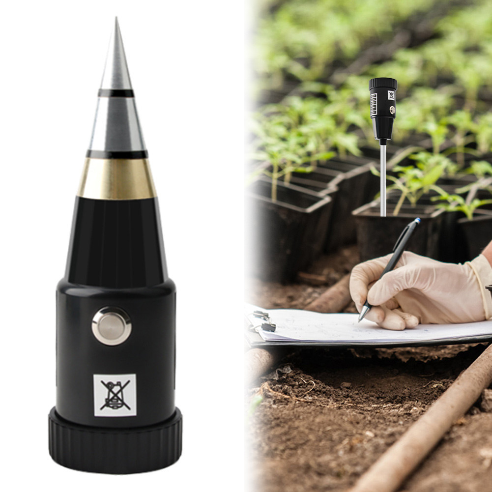 ☌Soil Moisture PH Meter Metal Sensor Probe Soil Acidity Humidity Tester ...