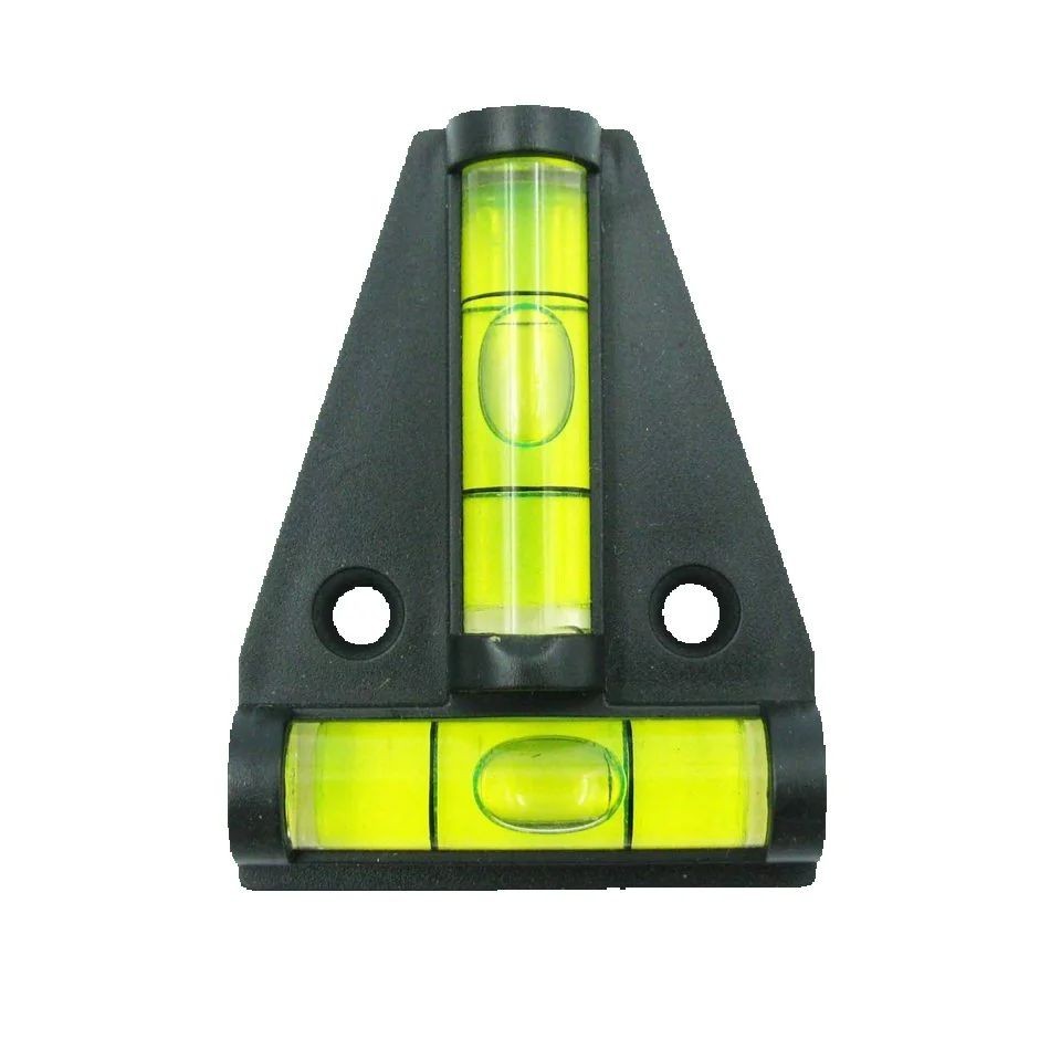 (50 pieces/lot) T type spirit level measurement instrument Triangular ...
