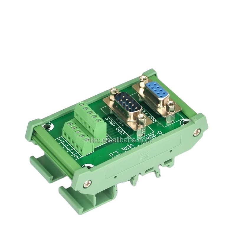 DB9 D-Sub DIN Rail Mounting Interface Module, Male / Female, Breakout Board | Shopee Philippines