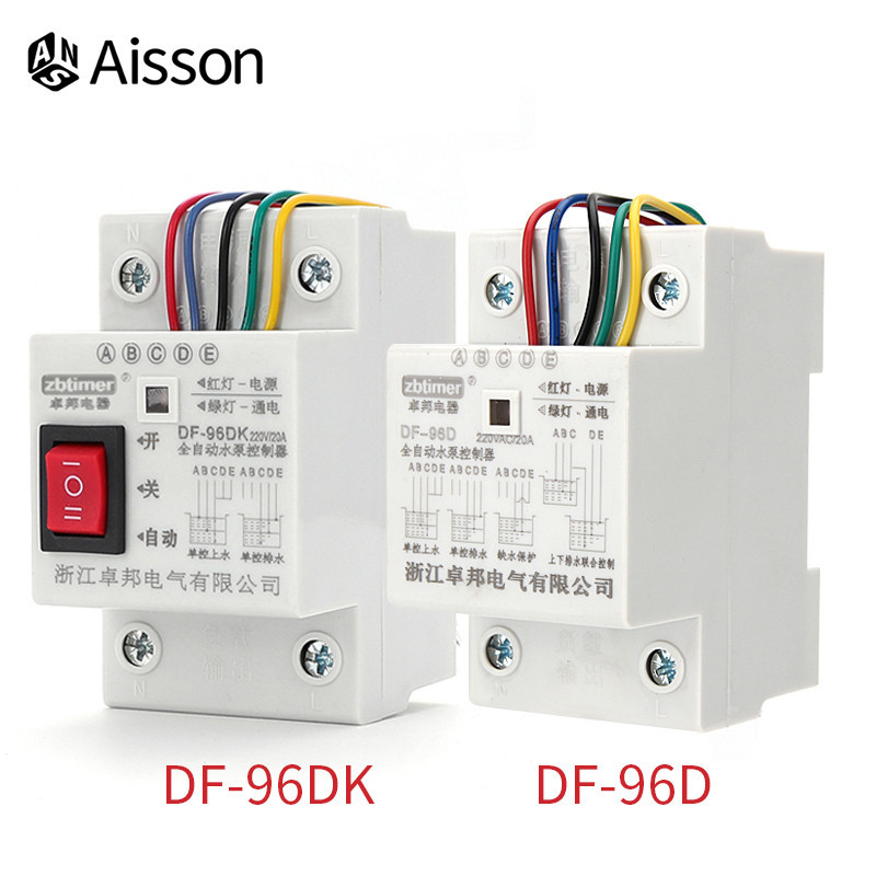 DF-96D DF-96DK 220V Pump Automatic Water Level Controller Sensor Probe Water Pump Tank LiquidRLg ...