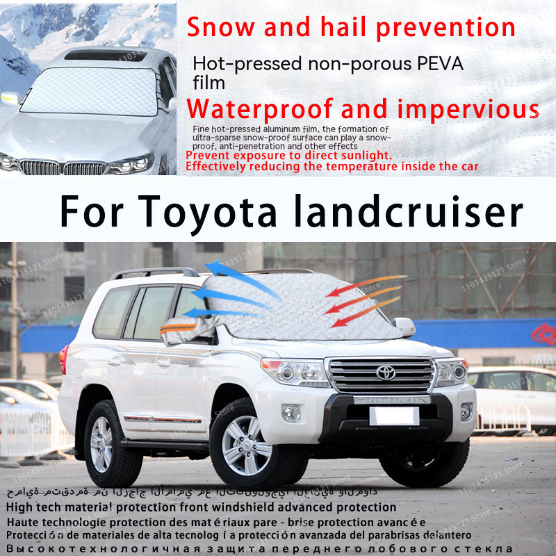 ♞For Toyota landcruiser the front windshield of a car is shielded from ...