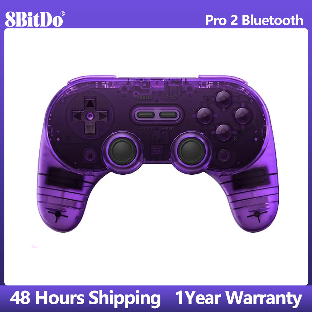8Bitdo Pro 2 Bluetooth Wireless Controller For Switch OLED PC macOS Android Steam Raspberry Pi Y ...