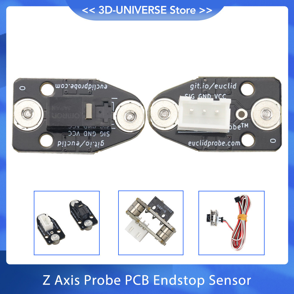 웃24V Euclid Klicky Z Axis Probe PCB Endstop Sensor D2F-5 for Voron 2.4 ...
