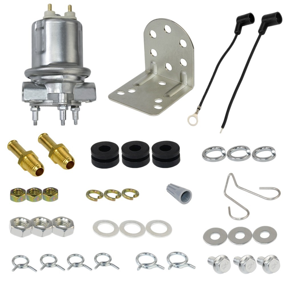 ۩Universal Electric Fuel Pump 12V In-Line External Pump Module for Ford ...