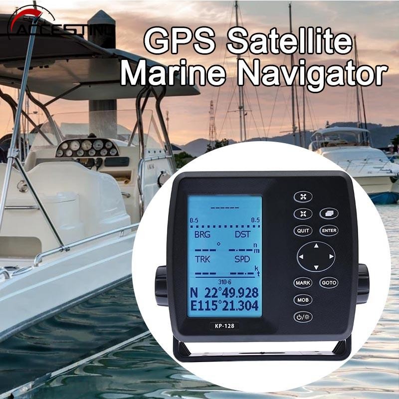️GPS Satellite Marine Navigator KP-128 fishing boat longitude locator ...