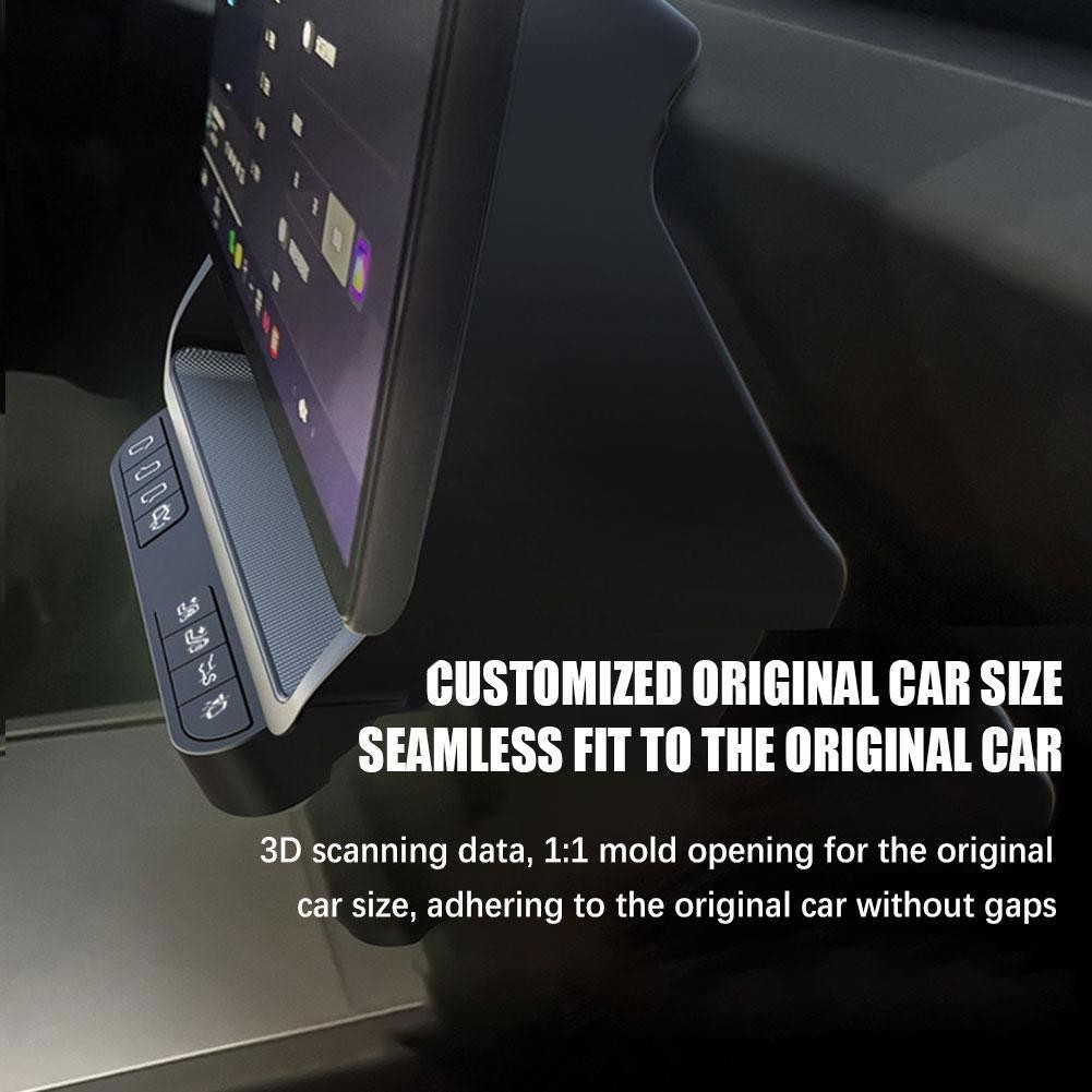 【Center Display Shelf Smart Button Storage Box for Tesla 2024 Highland ...
