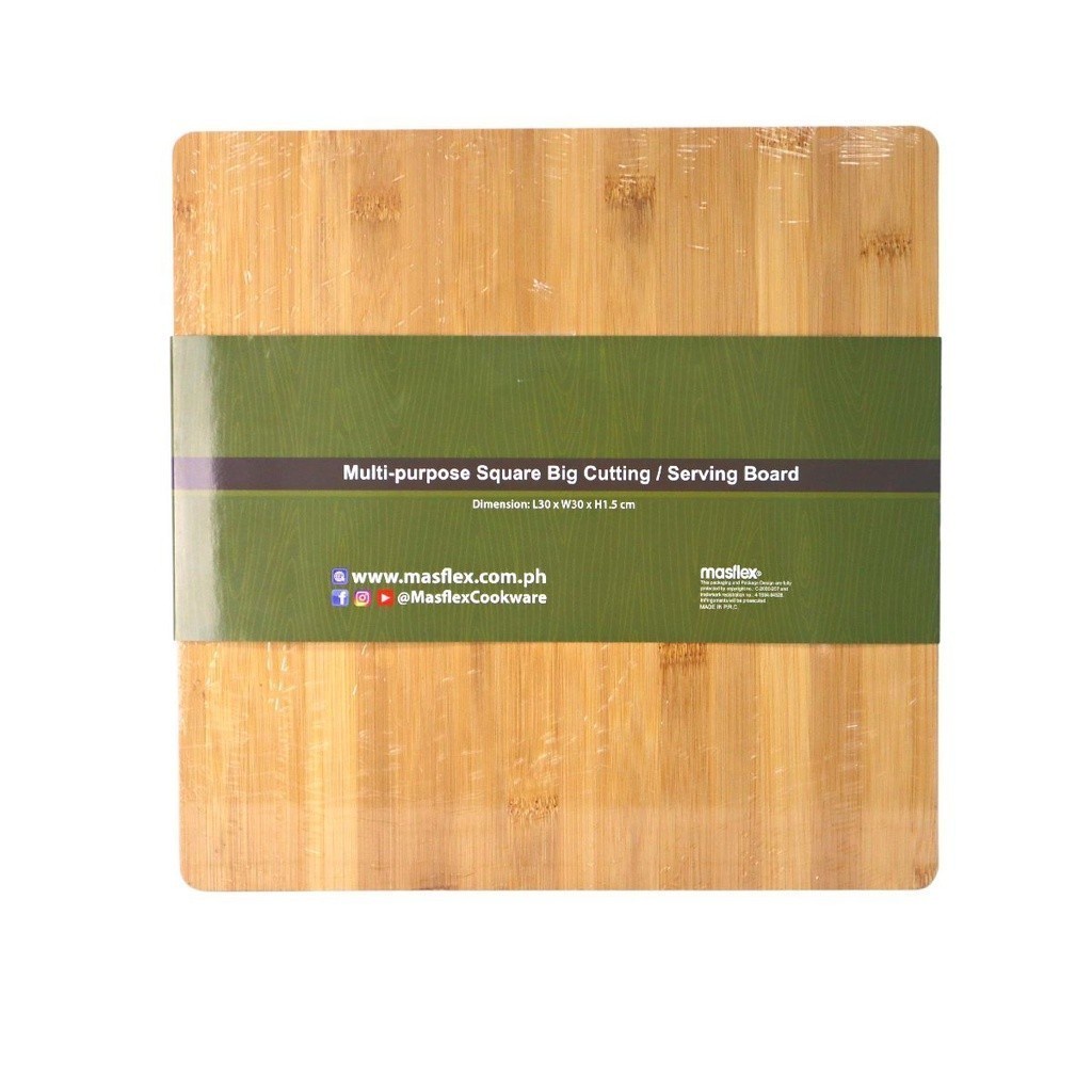 Masflex Multi-purpose Square Big Cutting/Serving Board | Shopee Philippines