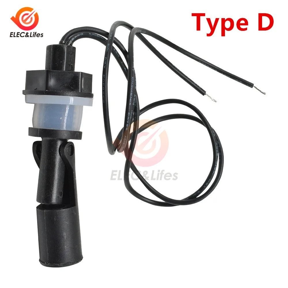 Horizontal Float Sensor Switch Side Mount Liquid Water Level Sensor Controller Automatic Water ...