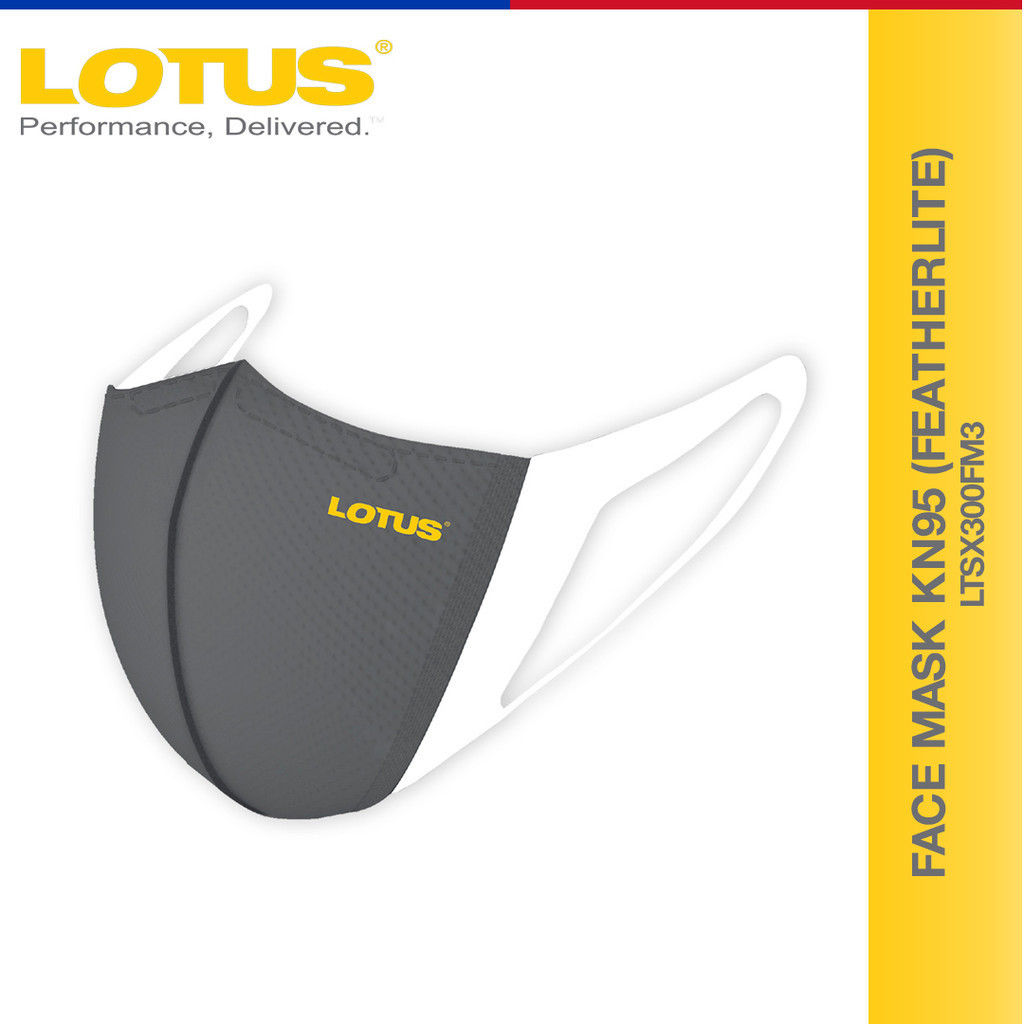 Lotus Face Mask KN95 (FEATHERLITE) LTSX300FM3 ( 3 pcs/ pack ) | Shopee ...