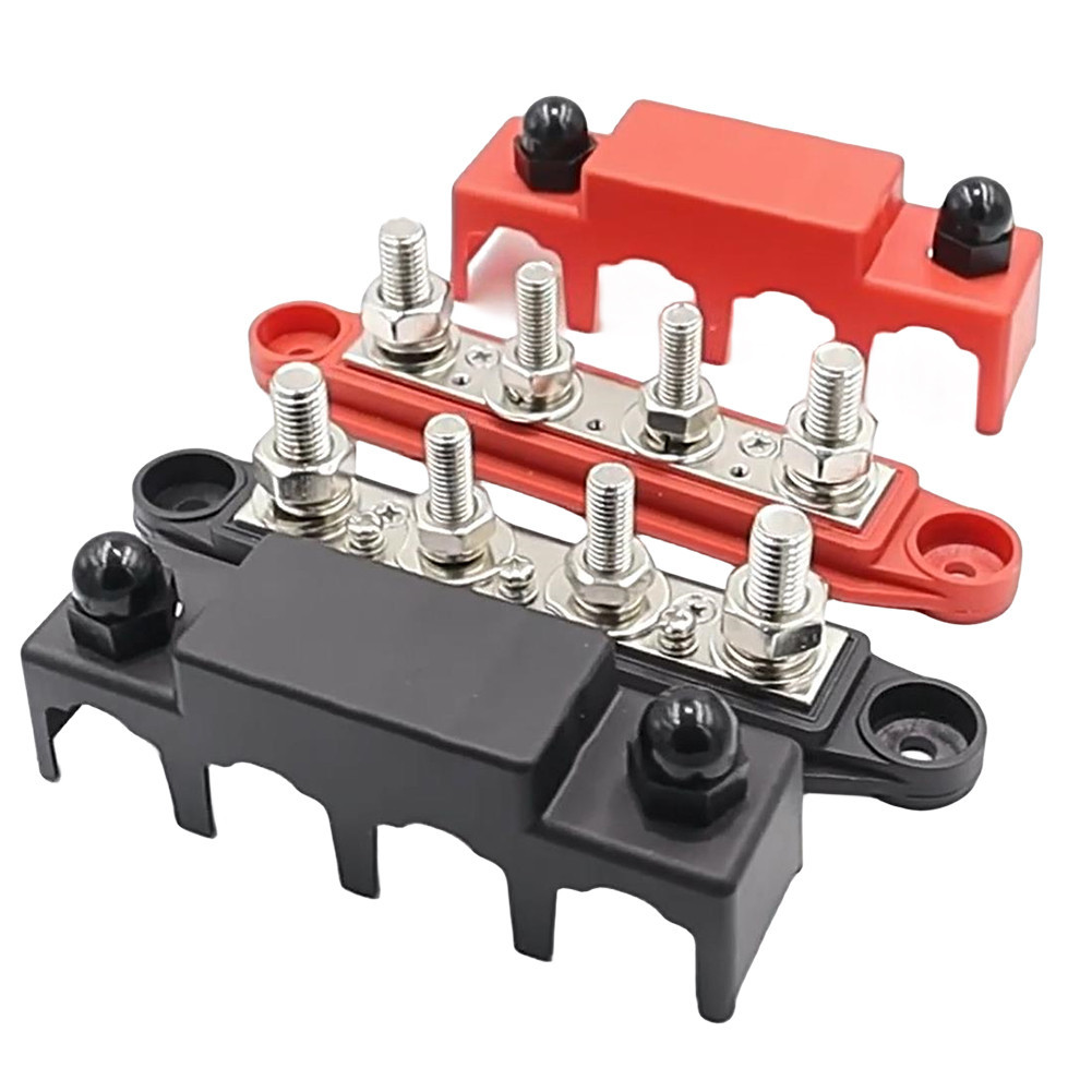 【12V 250A Bus Bar Terminal M8 M10 Positive Negative Bus Bar Battery ... 【12V 250A Bus Bar Terminal M8 M10 Positive Negative Bus Bar Battery ...