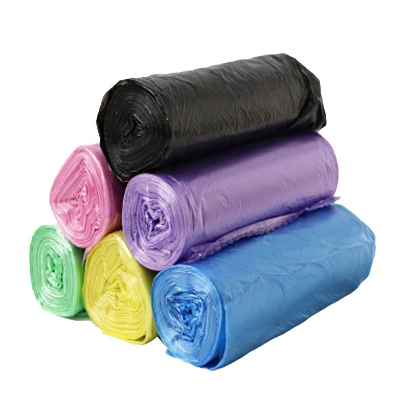 5 Rolls Kitchen Storage Garbage Bags Cleaning Waste Bag Plastic Bag ...