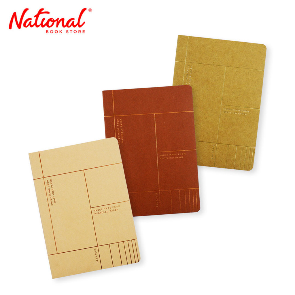 Washable Paper Cover Journal Dotted 112 Sheets - Notebooks & Journals ...