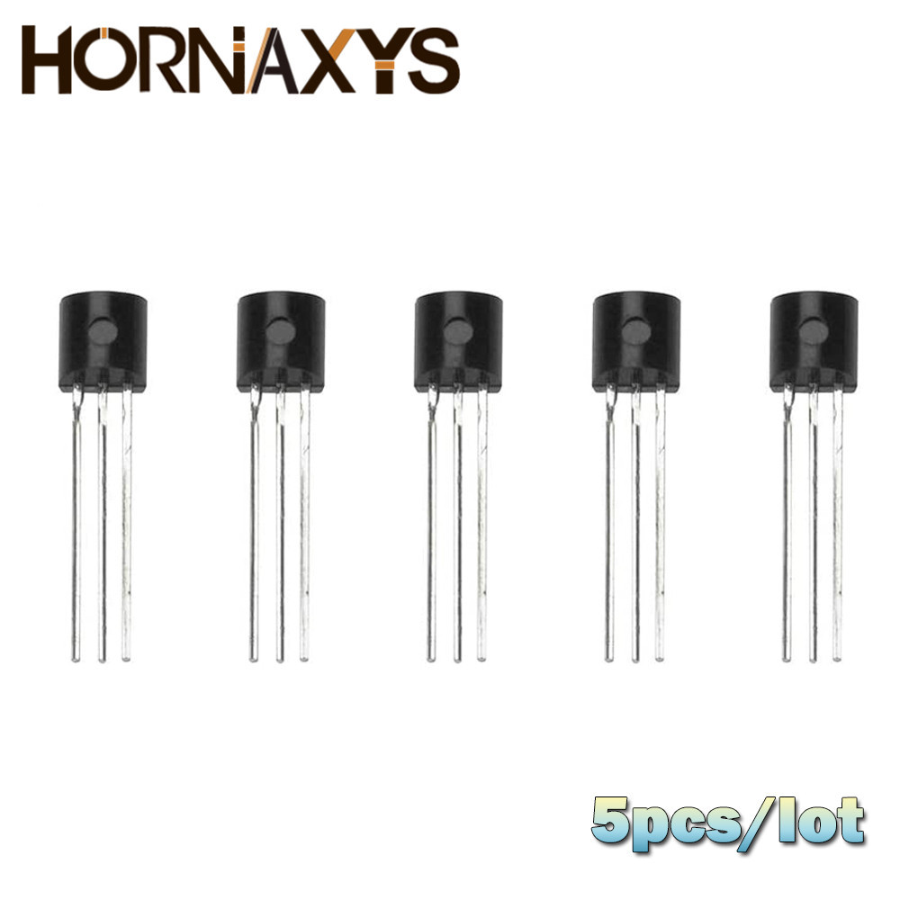 5PCS DS18B20 18B20 TO-92 Temperature sensor New and Origianl DS18B20 ...