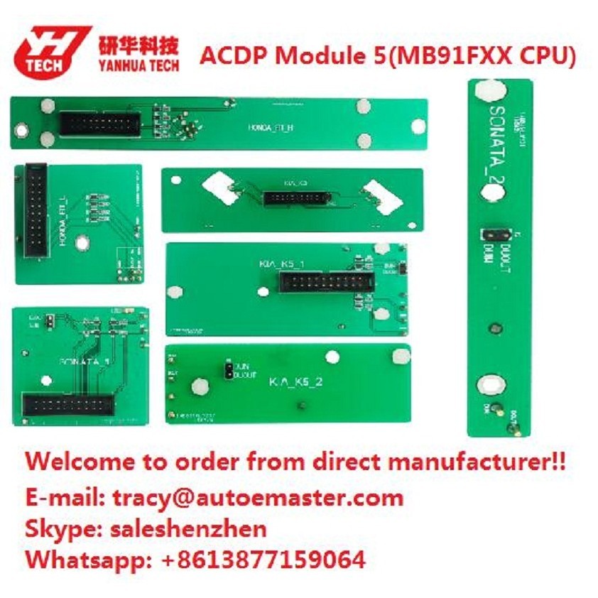 ☍YANHUA Mini ACDP programmer with Module 5 for Fujitsu CPU MB91F (Honda ...