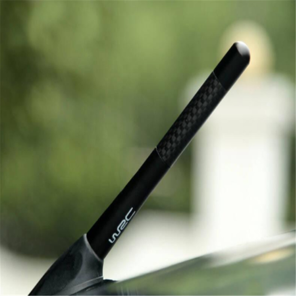 ♞Mini Car Short Carbon Radio Aerial Antenna For BMW R59 R60 R61 R50 R52 ...