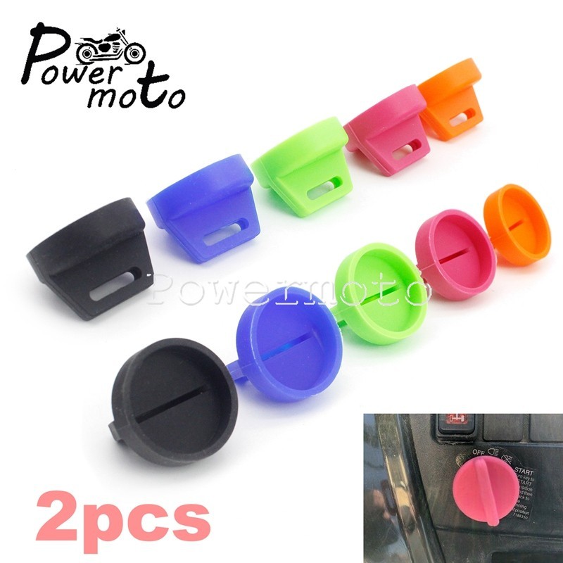 웃1x 2x Rubber Ignition Switch Key Cover Fob Case For Polaris Quad ...