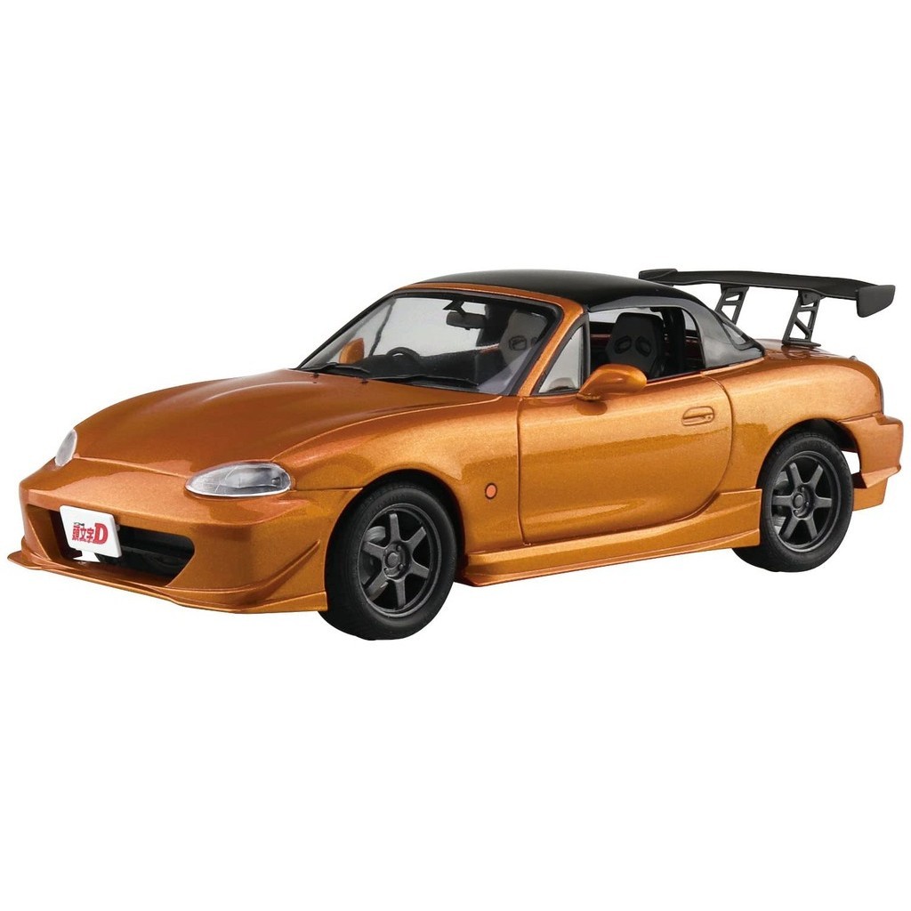 Aoshima Initial D No.16 Satoshi Omiya NB8C Roadster 1/24 scale plastic ...