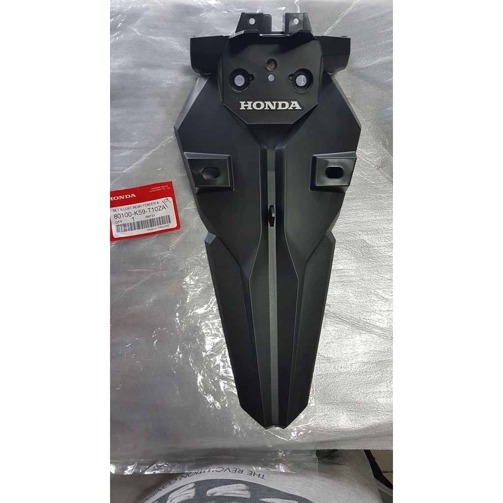 HONDA CLICK 125/150 V2 CLICK 160 REAR FENDER 80100-K59-T10ZA | Shopee ...