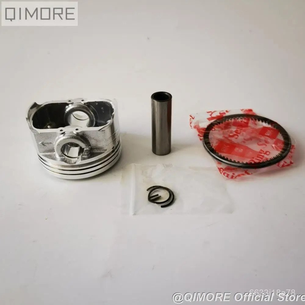 55mm Piston & Ring Set (13mm pin) for 4 stroke scooter moped JOG100 ...